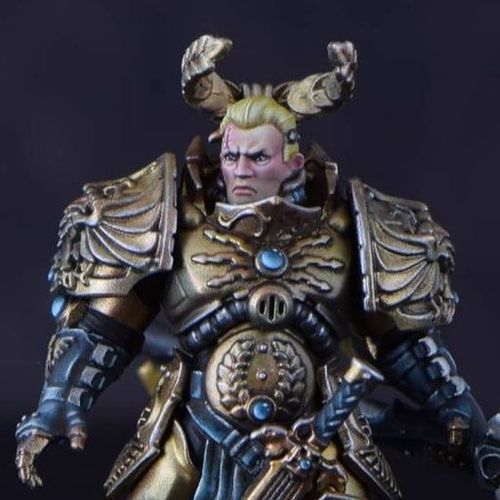 Tabletop Archive | Tabletop Archive | Tutorial - Custodes Valerian's Face